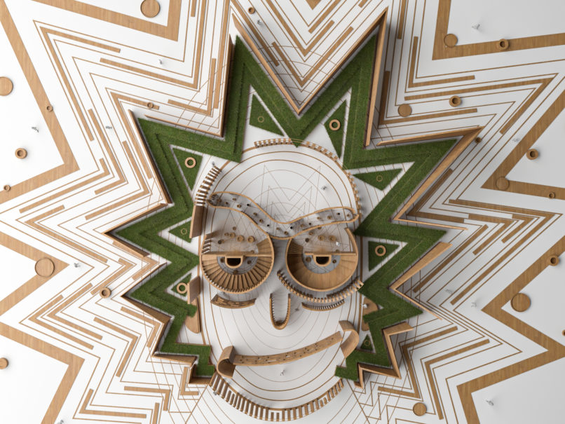 Rick C - 137 | Digital Art - The Architectural Mythologems