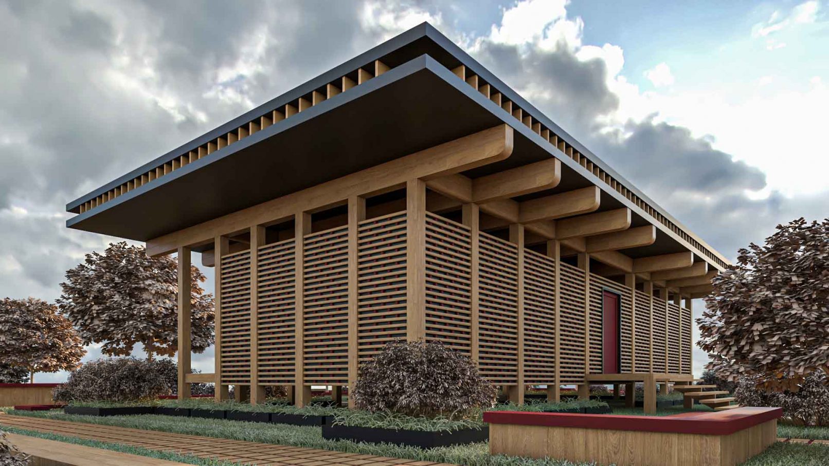 Mishima's pavilion - Confessions of a Persona - The Architectural ...