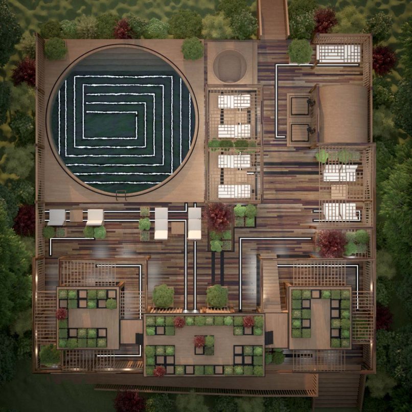 New Earth Bath | Hawaii - The Architectural Mythologems